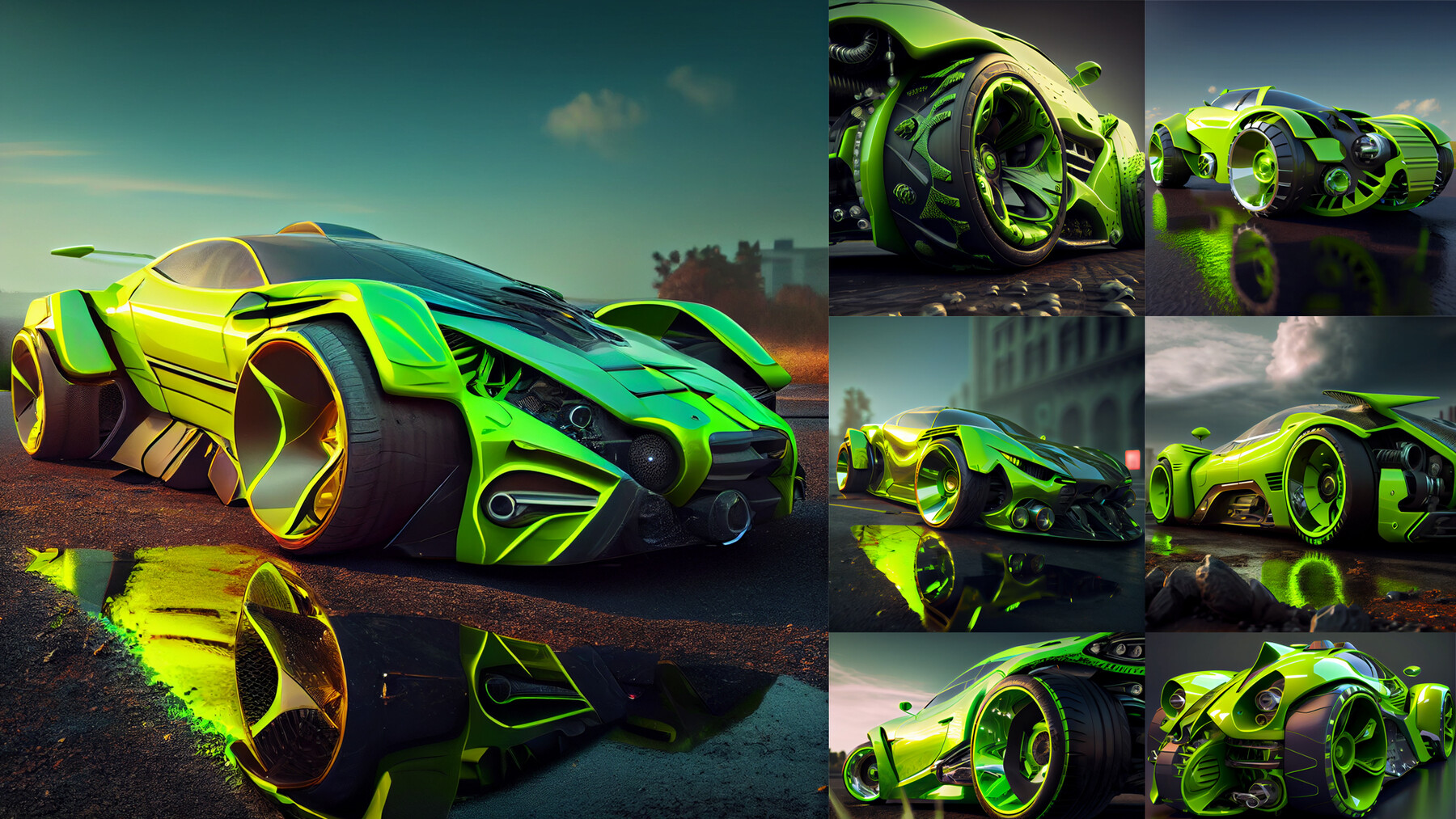 ArtStation - 200 Car Reference Pack Vol.01 | Artworks