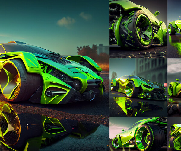 ArtStation - 200 Car Reference Pack Vol.01 | Artworks