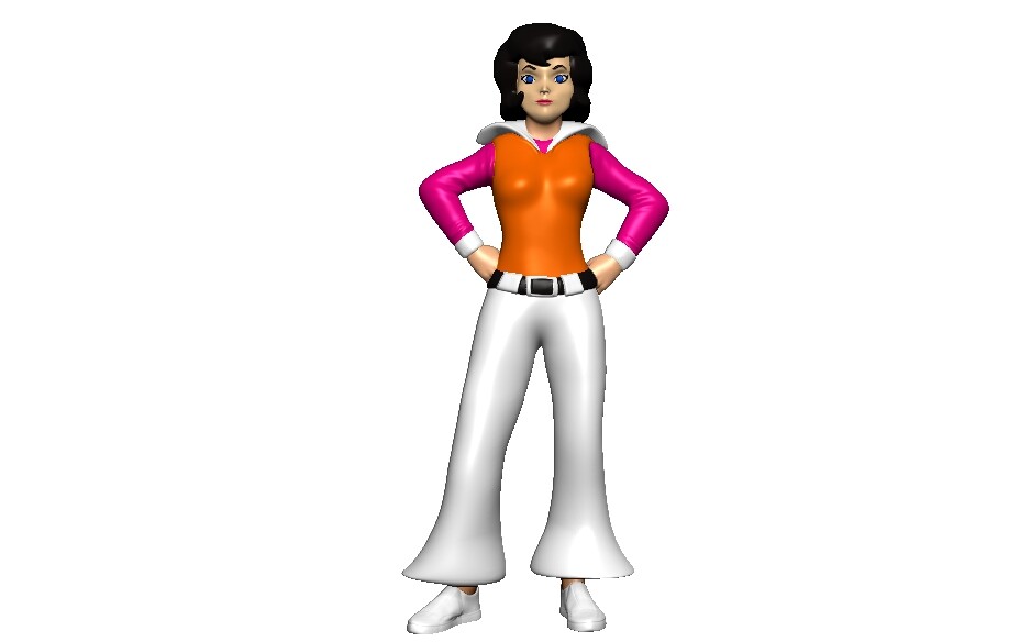 ArtStation - Wendy Harris. DC DIRECT scaled Super Friends. | Resources