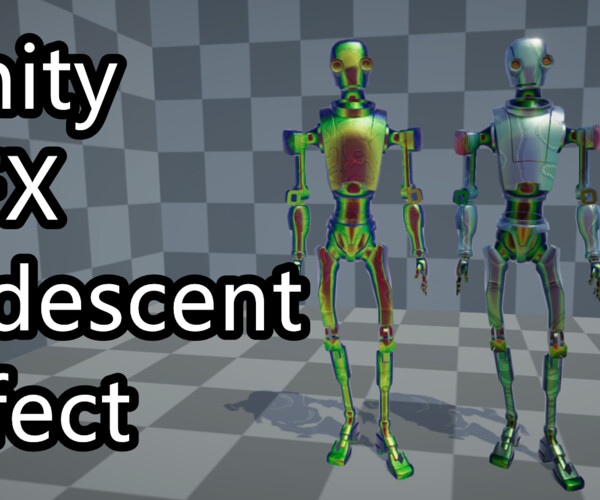 ArtStation - Unity VFX - Iridescent Effect | Game Assets