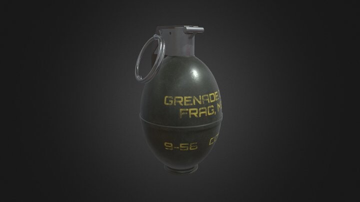 ArtStation - Frag Grenade - Plus extra skins | Game Assets