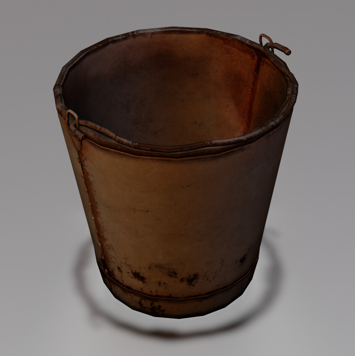 ArtStation - RUSTED LOW POLY GAME READY 3D MODEL | Game Assets