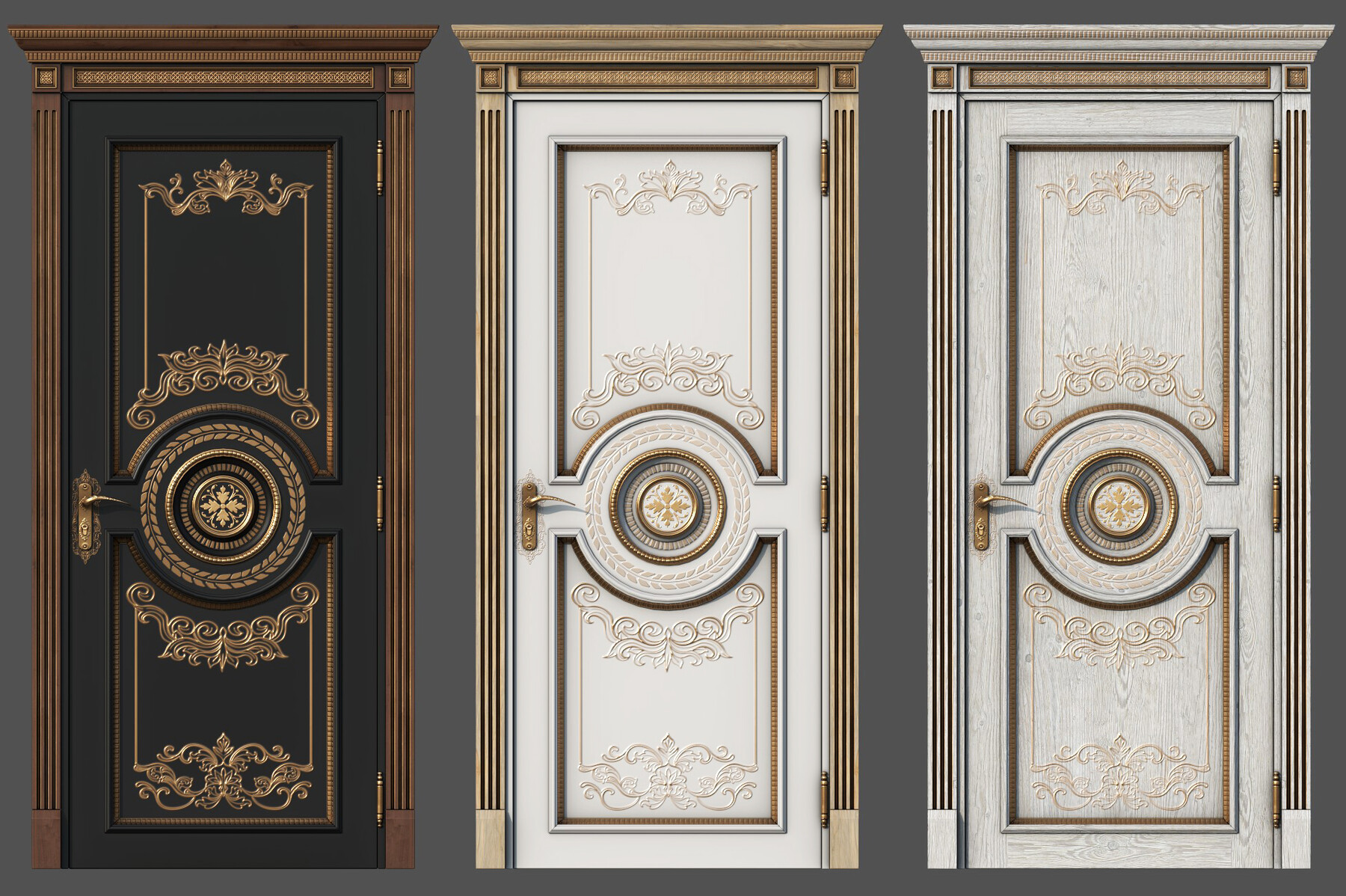 ArtStation - Classic doors | Game Assets