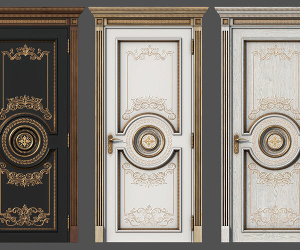 ArtStation - Classic doors | Game Assets