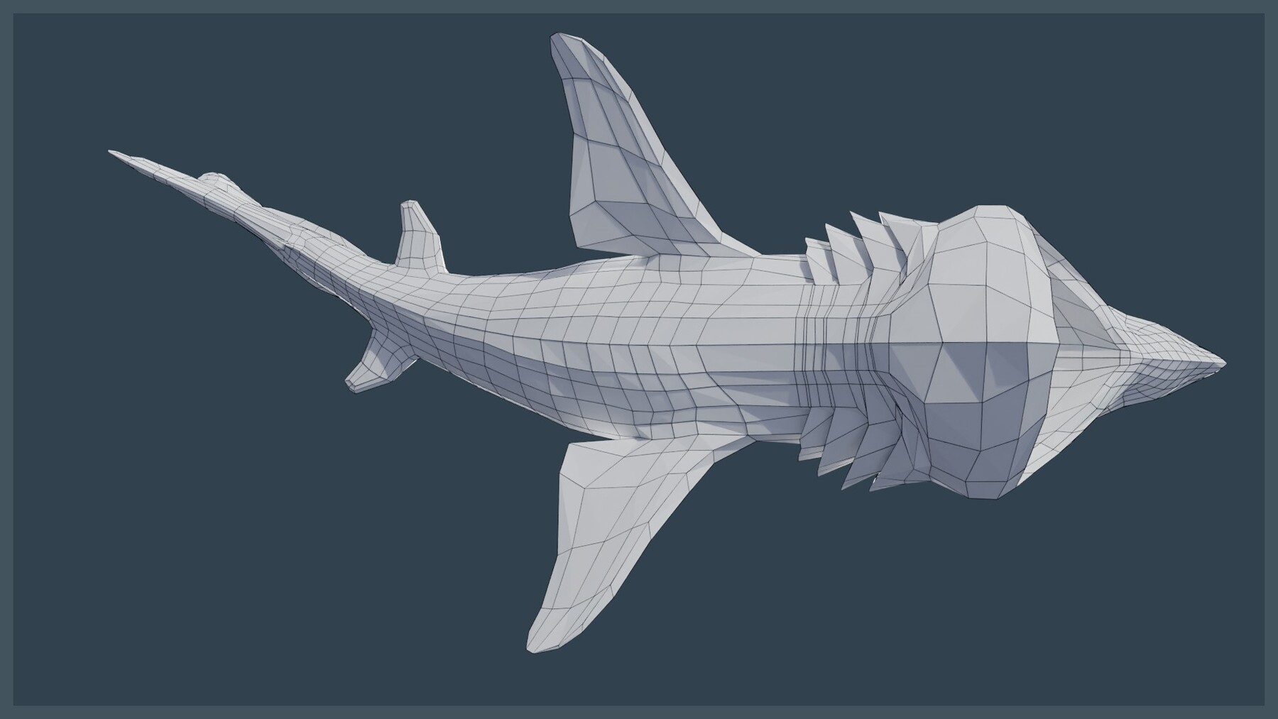 ArtStation - Animated Basking Shark | Game Assets
