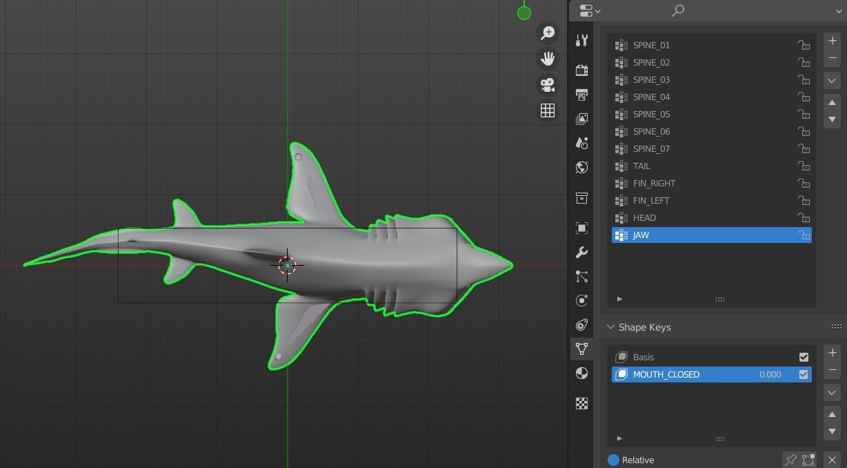 ArtStation - Animated Basking Shark | Game Assets