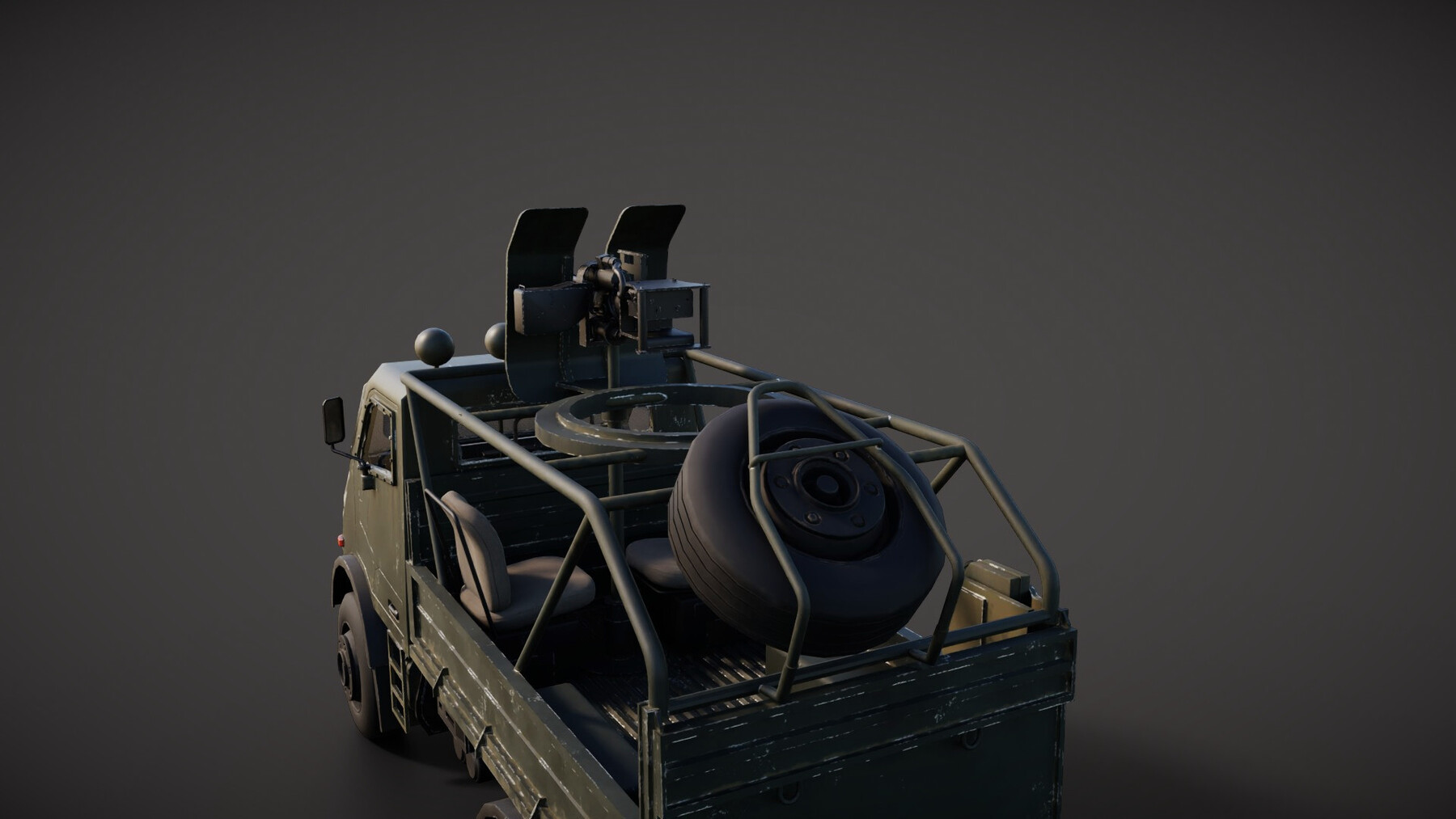 ArtStation - military car | Game Assets