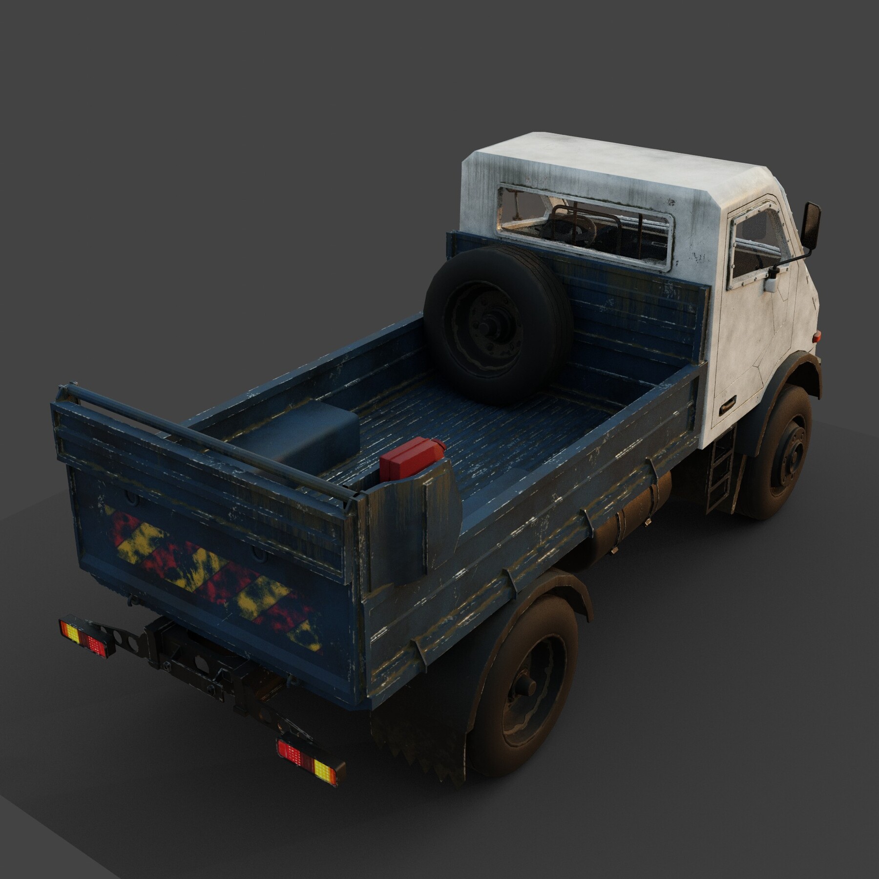 ArtStation - pick up truck | Game Assets