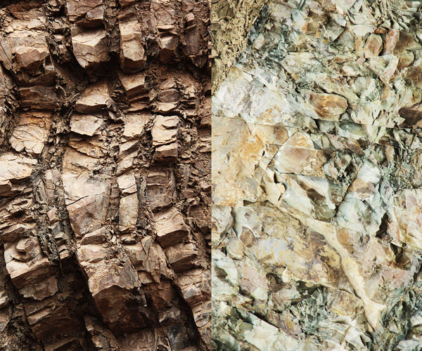 ArtStation - 150+ CLIFF & ROCK Reference Pack Vol.1 | Resources