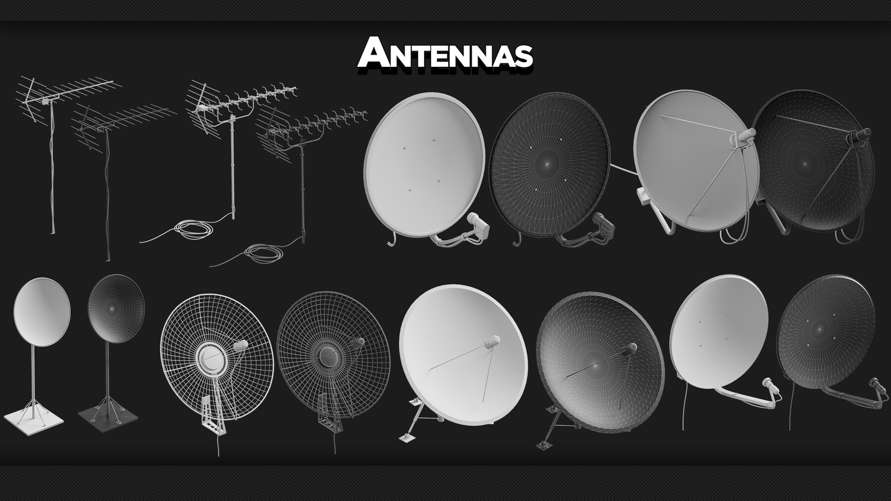 ArtStation - +75 Building Props - KITBASH - VOL 06 | Resources