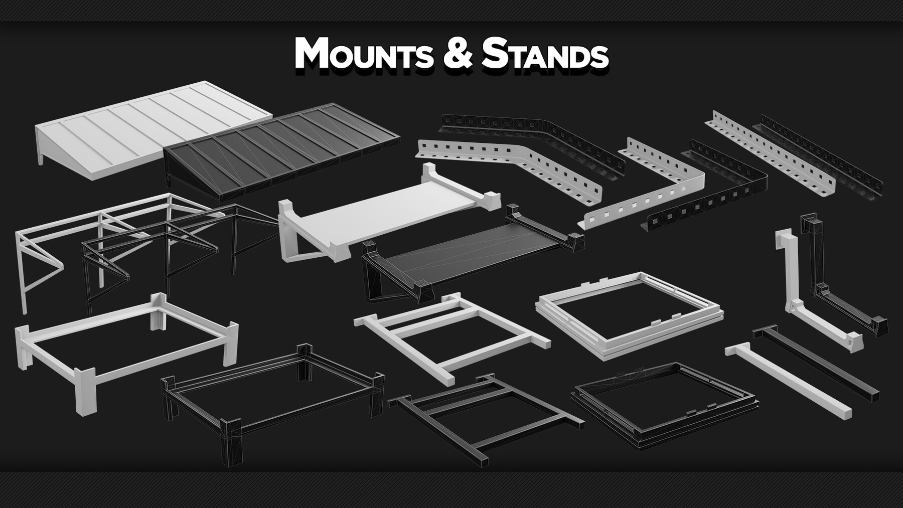 ArtStation - +75 Building Props - KITBASH - VOL 06 | Resources