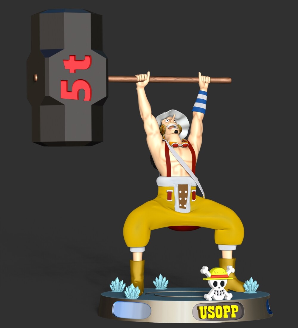 ArtStation - God Usopp - One Piece | Resources