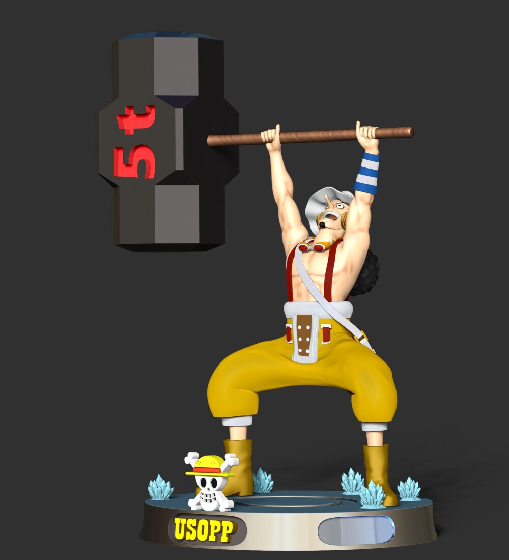 ArtStation - God Usopp - One Piece | Resources