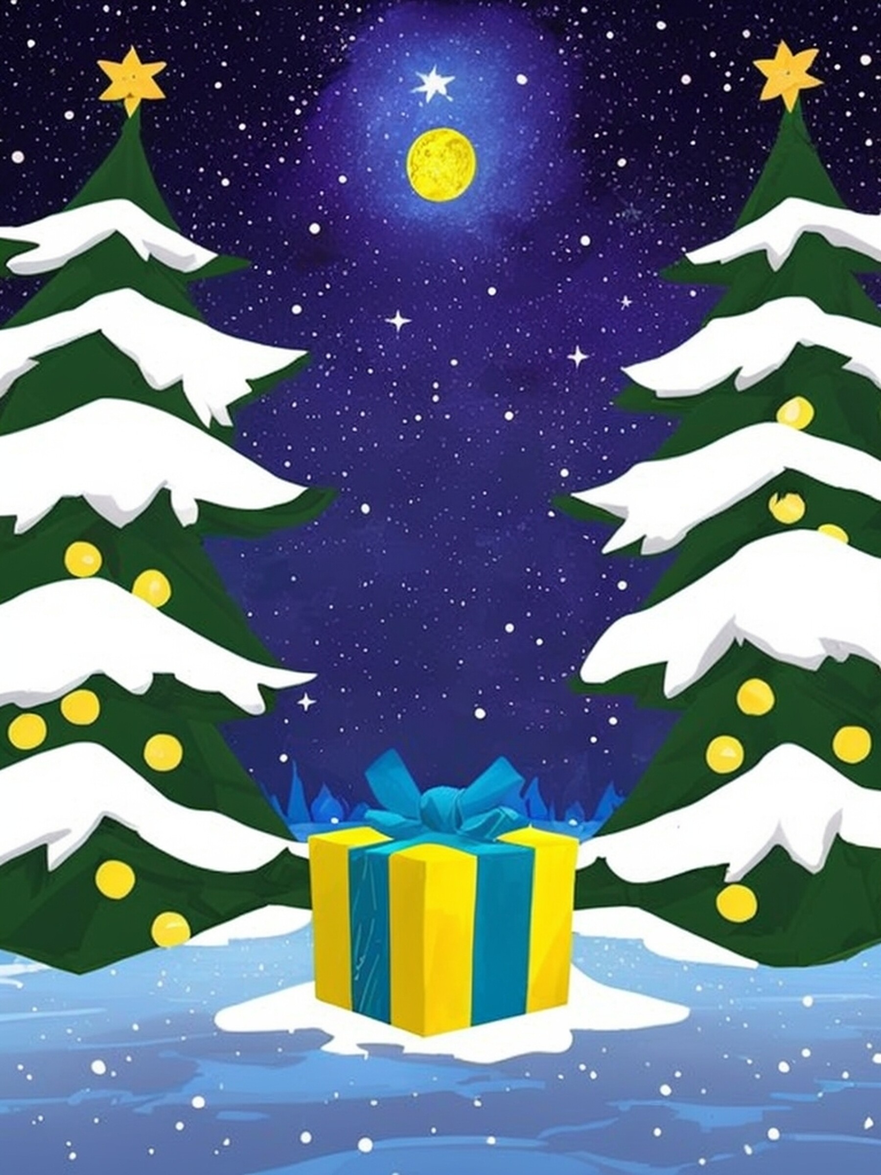 ArtStation - Free pack of New Year illustrations | Artworks