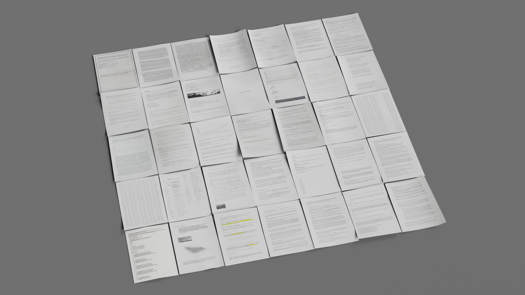 ArtStation - Scattered Paper | Game Assets