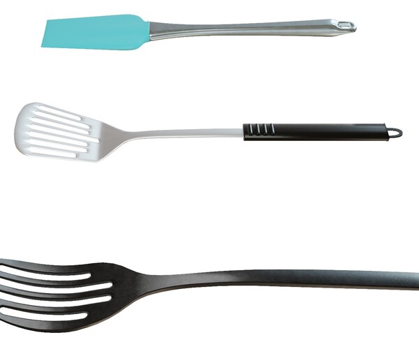ArtStation - Spatula 3D Model Set | Game Assets