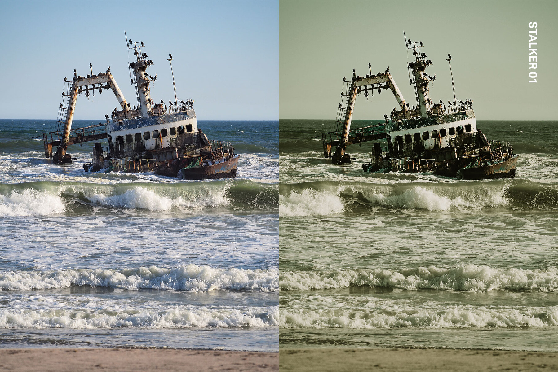 ArtStation - 25 Post Apocalyptic Lightroom Presets and LUTs | Artworks