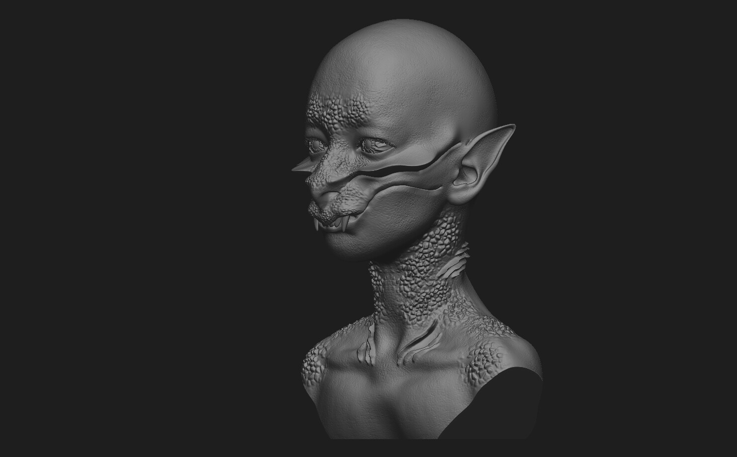 ArtStation - Creature 3D Model Amphibian | Resources