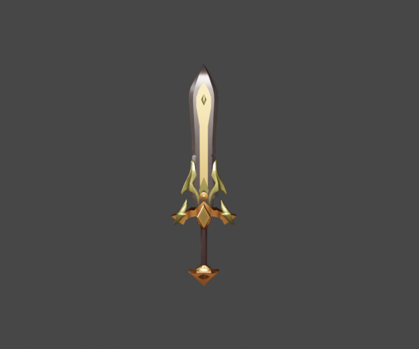 ArtStation - Fantasy Sword Stylized | Game Assets
