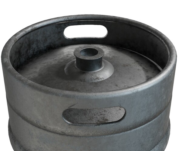 ArtStation - Beer Barrel 3D Model | Game Assets