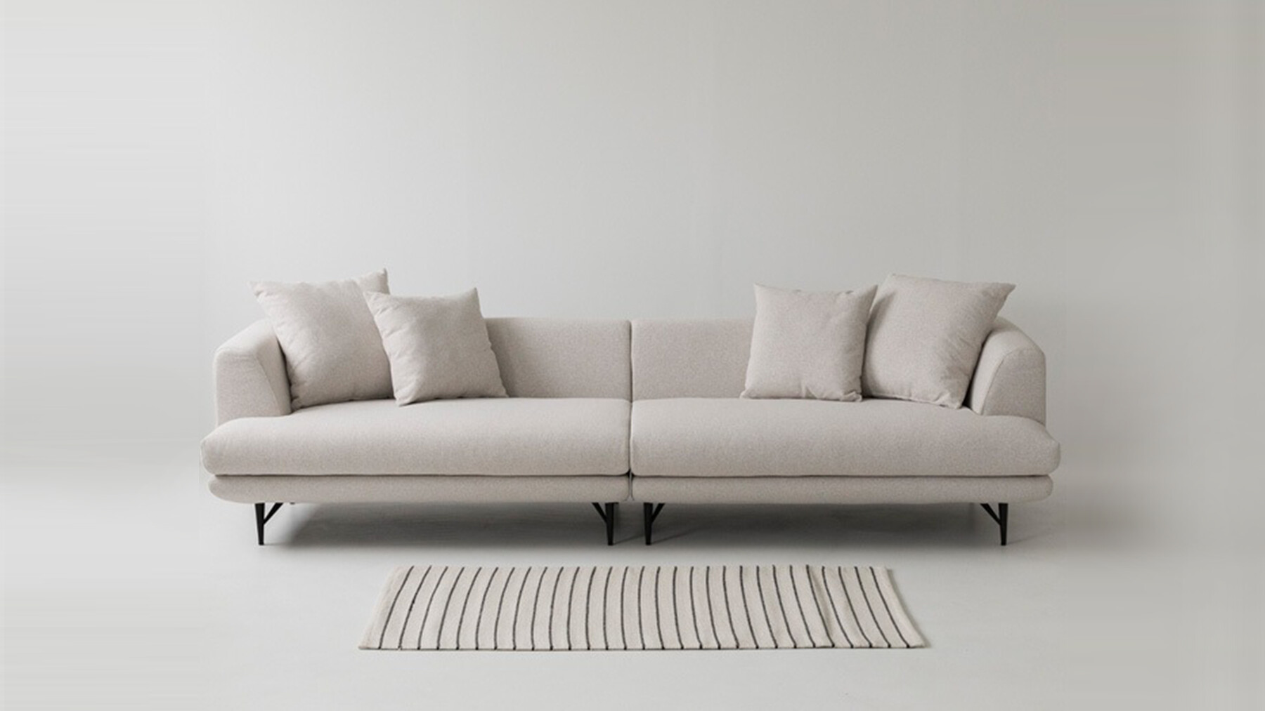 ArtStation - DK088 4-person sofa | Resources