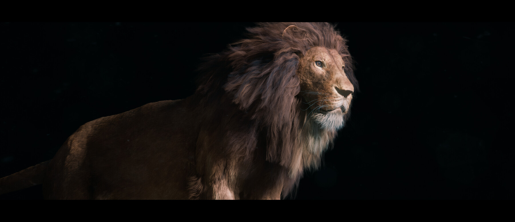 ArtStation - Lion Blender 4K model with fur model | Game Assets
