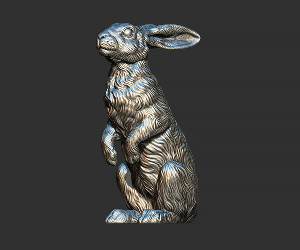 ArtStation - Hare sitting | Resources