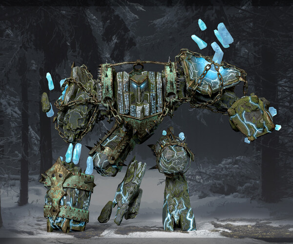 ArtStation - Gaf - Golem Giant | Resources