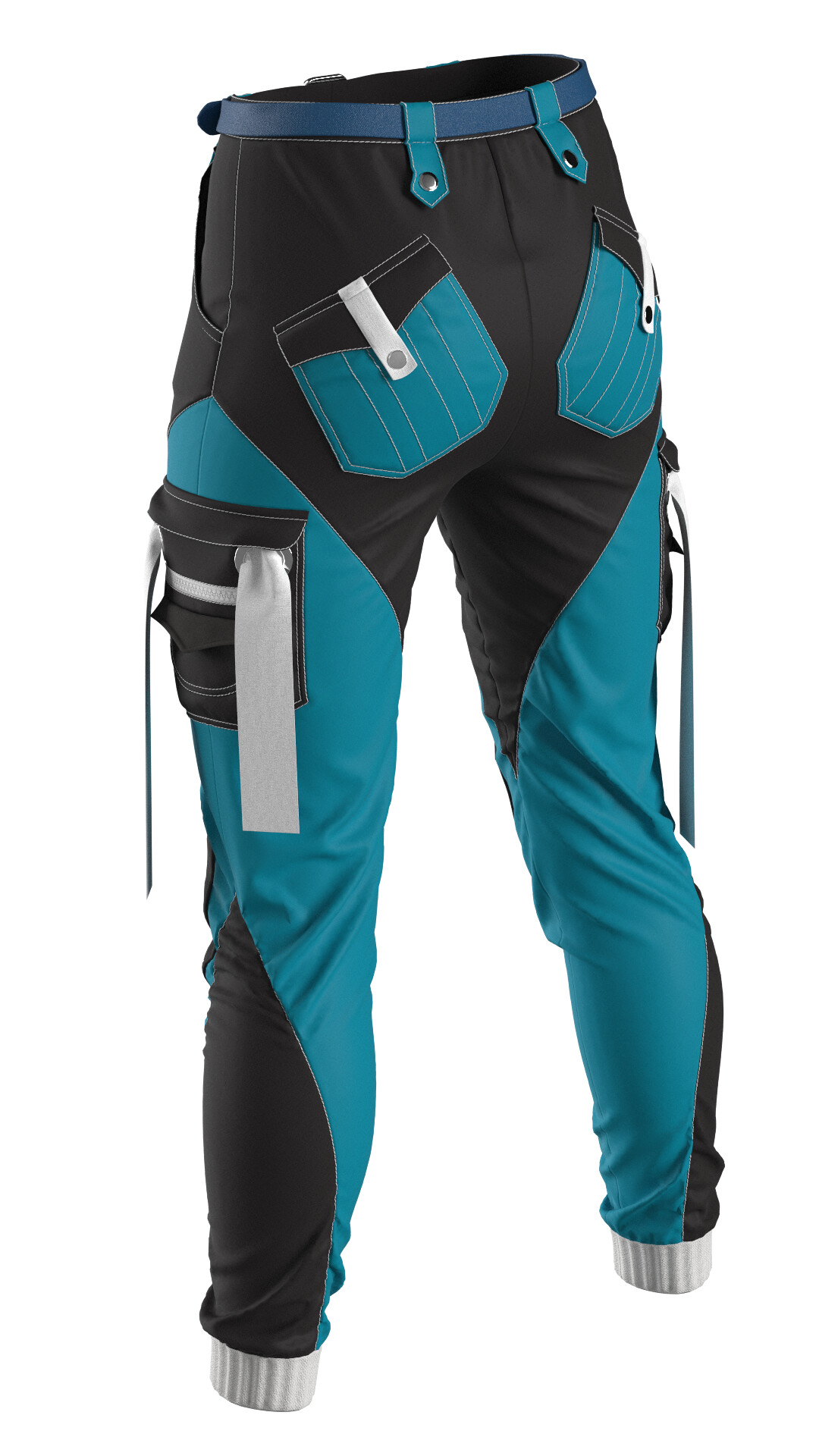 ArtStation - Clothes №138 "Marvelous Designer" (Pants) /Zprj/ OBJ+FBX ...