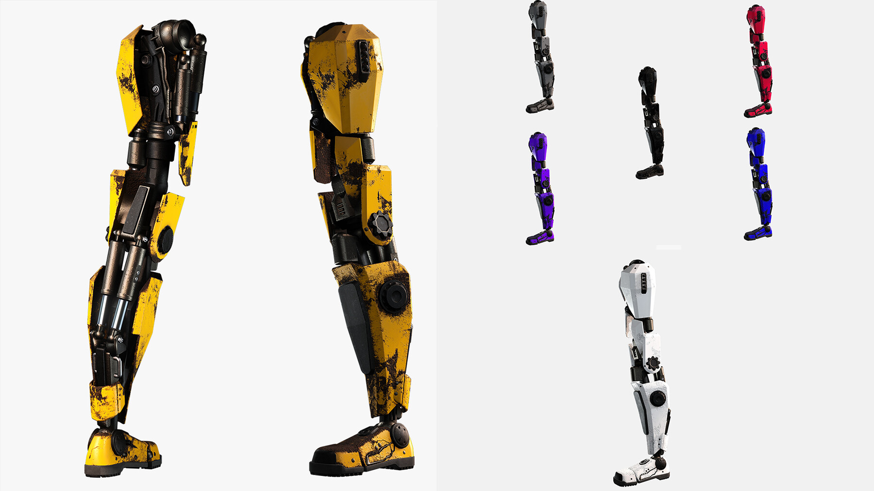 ArtStation - Robot Mech Legs | Resources