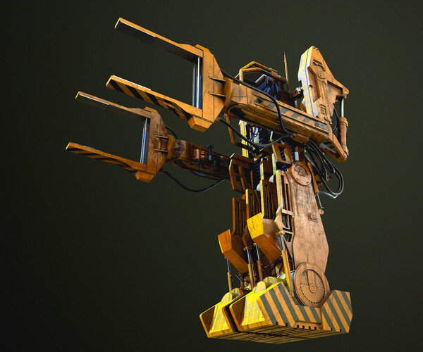 ArtStation - P-5000 Powered Work Loader ( Aliens ) | Resources