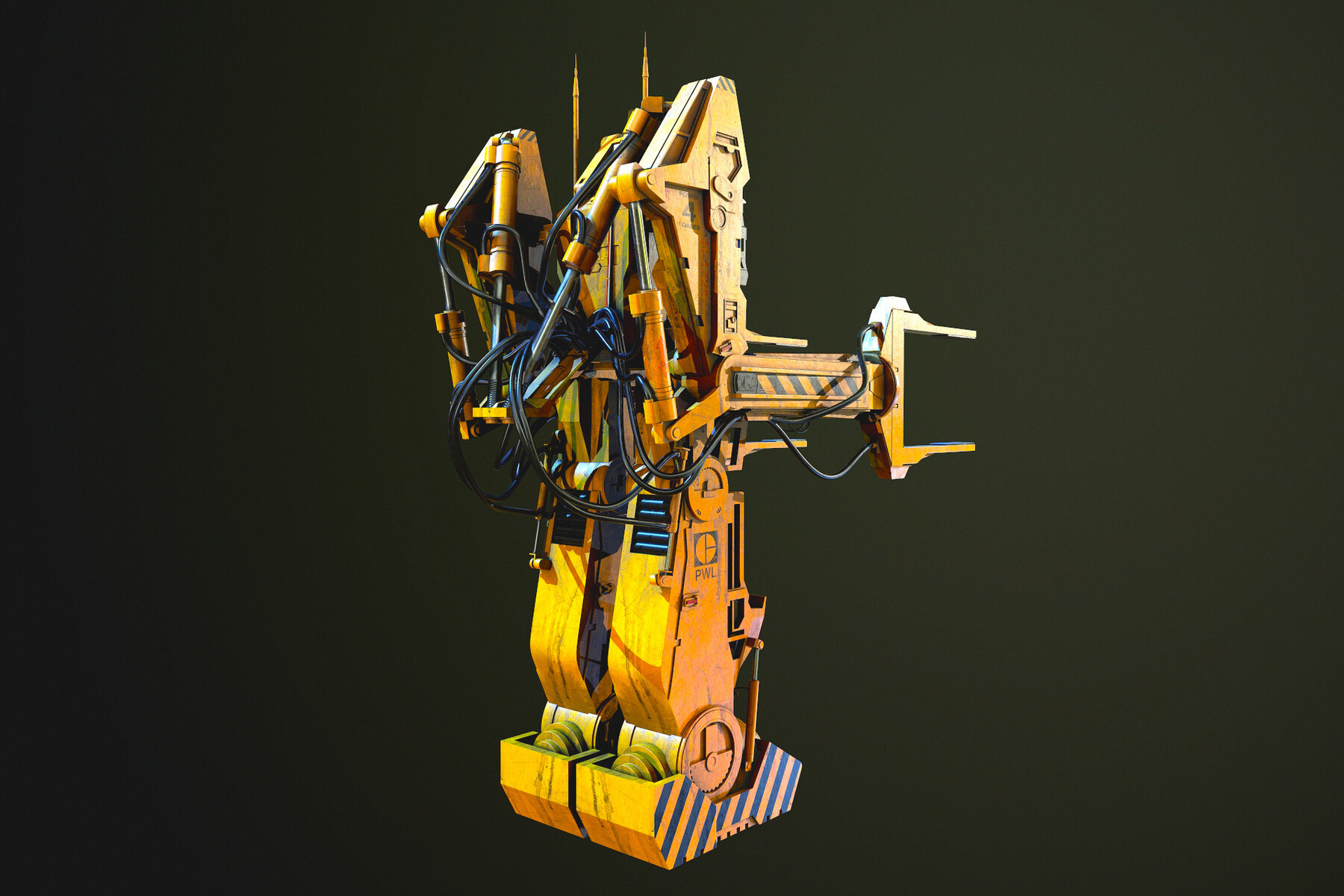 ArtStation - P-5000 Powered Work Loader ( Aliens ) | Resources