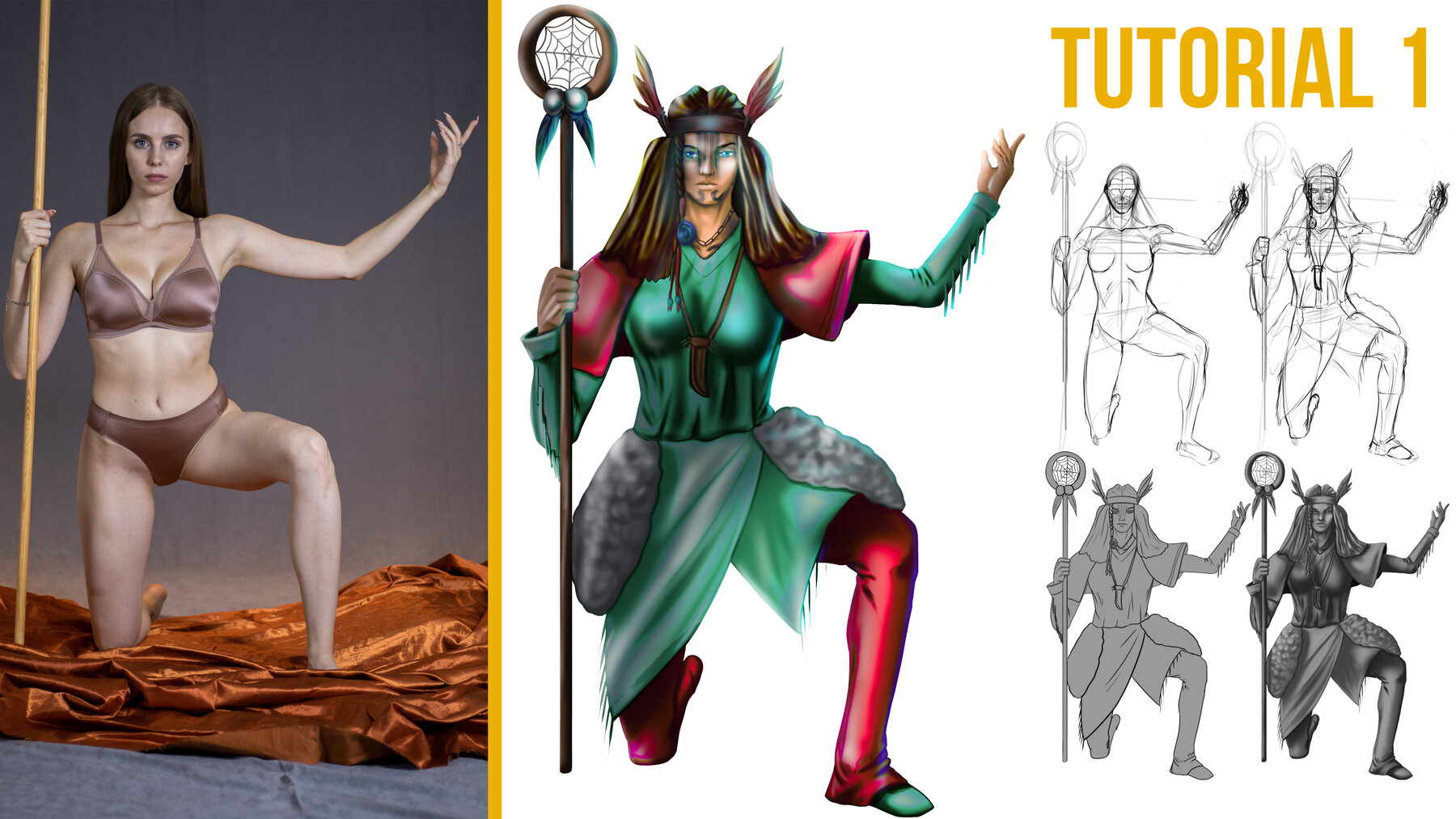 ArtStation - Character Design Tutorial vol.6 | Tutorials