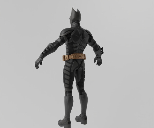 ArtStation - Batman Arkham Lowpoly Rigged | Resources