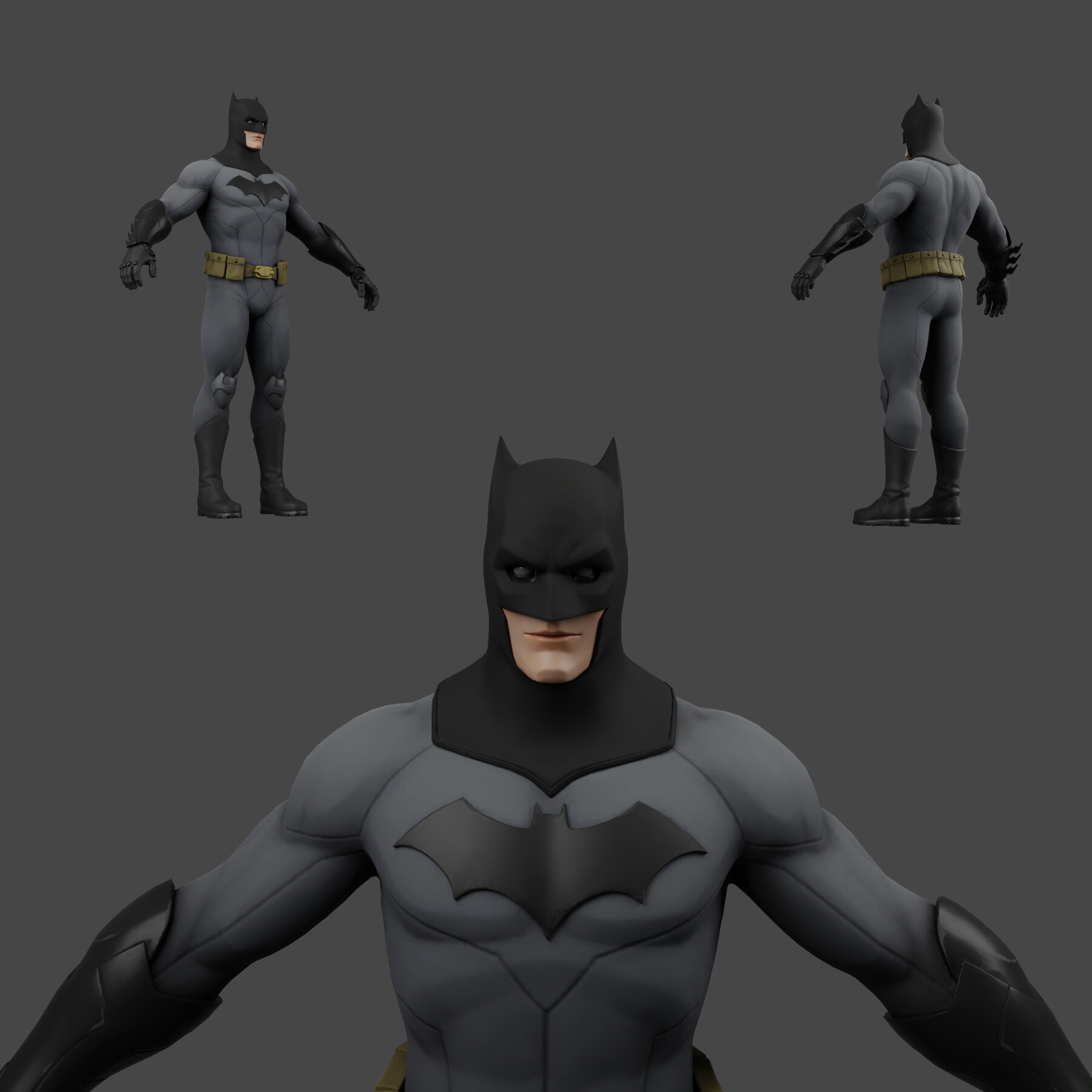 ArtStation - Batman Classic Lowpoly Rigged | Resources