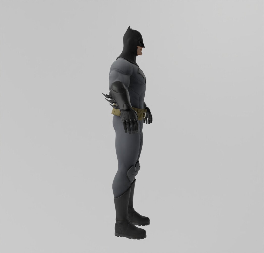 ArtStation - Batman Classic Lowpoly Rigged | Resources
