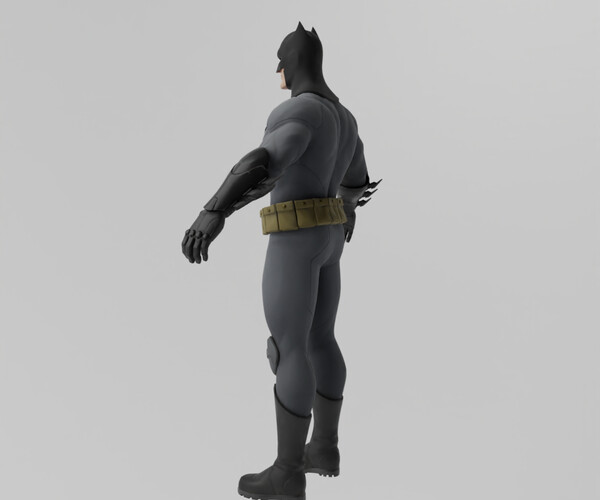 ArtStation - Batman Classic Lowpoly Rigged | Resources