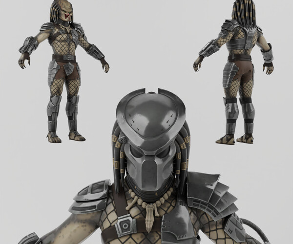 ArtStation - Predator Lowpoly Rigged | Resources