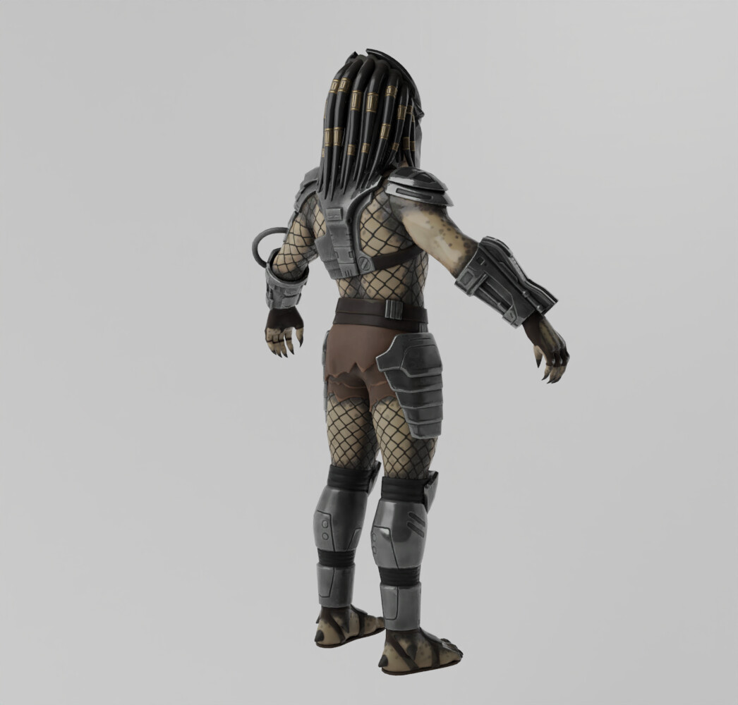 ArtStation - Predator Lowpoly Rigged | Resources