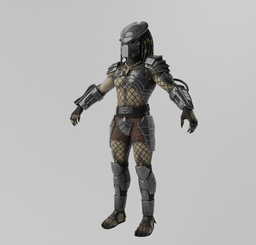 ArtStation - Predator Lowpoly Rigged | Resources
