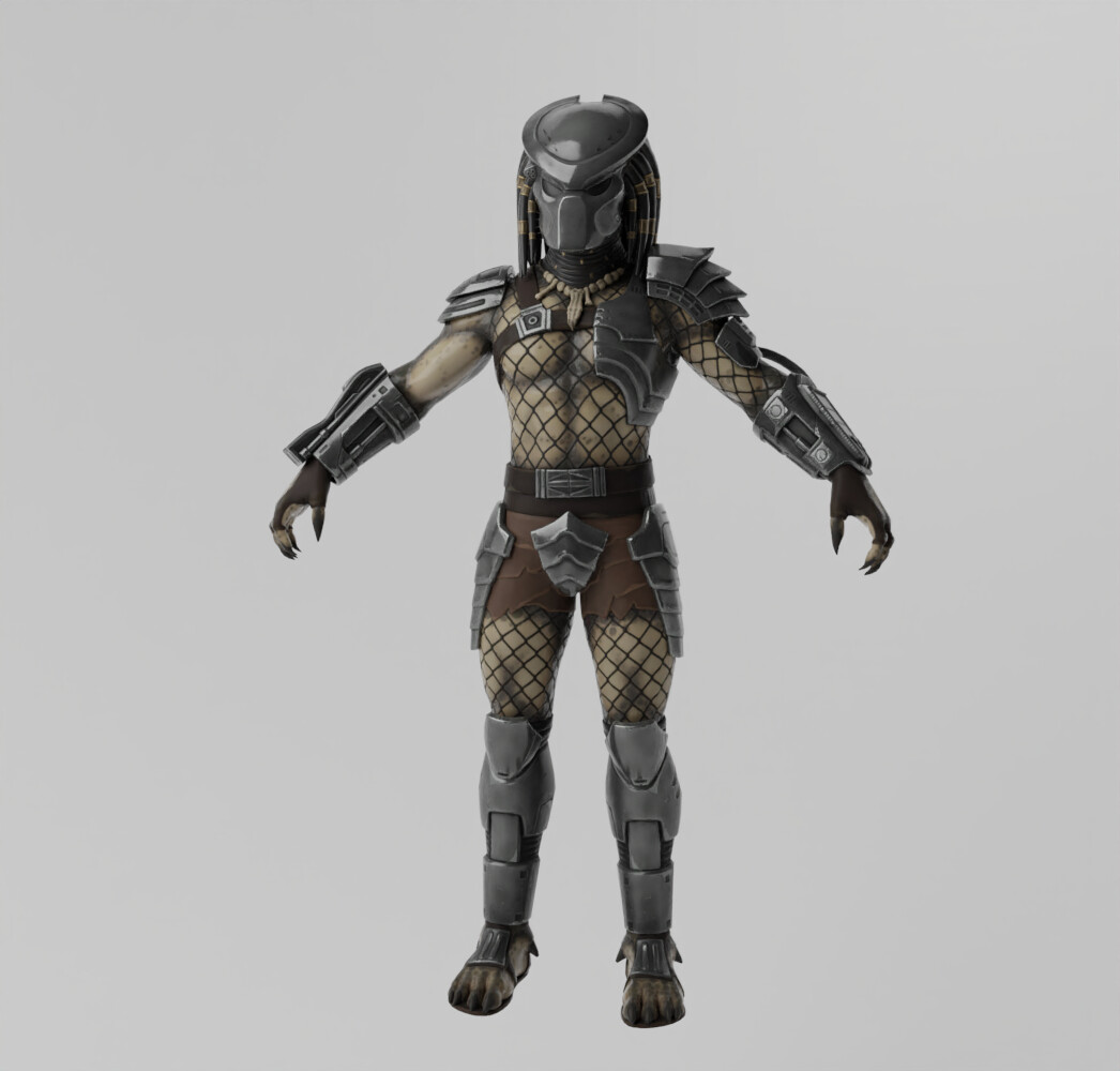ArtStation - Predator Lowpoly Rigged | Resources