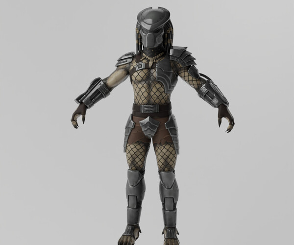 ArtStation - Predator Lowpoly Rigged | Resources