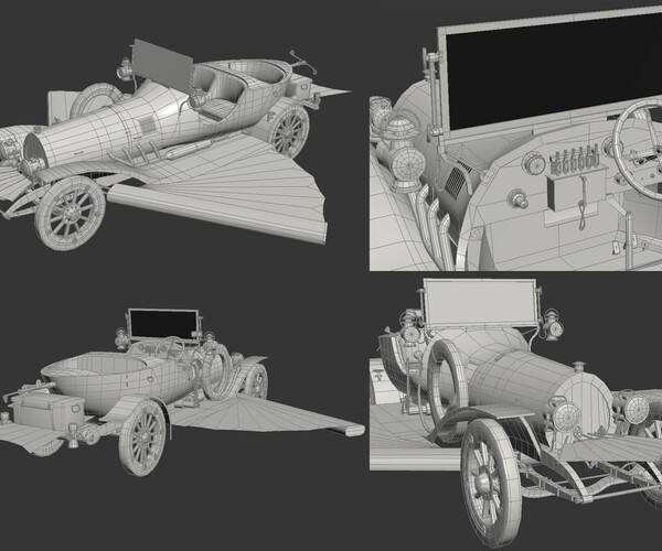 ArtStation - Chitty Chitty Bang Bang | Game Assets