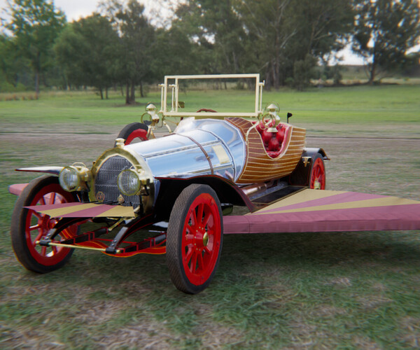 ArtStation - Chitty Chitty Bang Bang | Game Assets