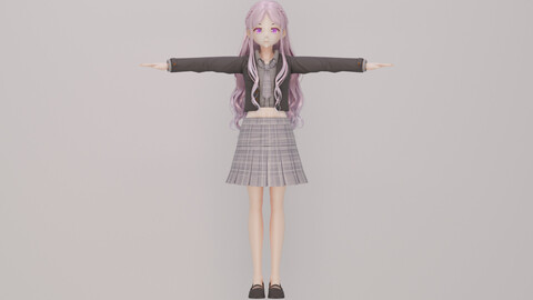 ArtStation - Anime Character | Game Assets