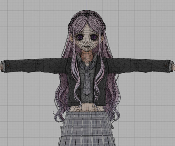 ArtStation - Anime Character | Game Assets