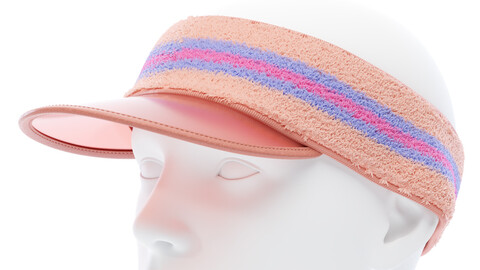 ArtStation - Terry Cloth Visor Cap | Resources