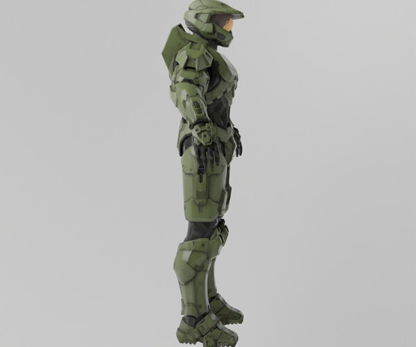 ArtStation - Master Chief Lowpoly Rigged | Resources