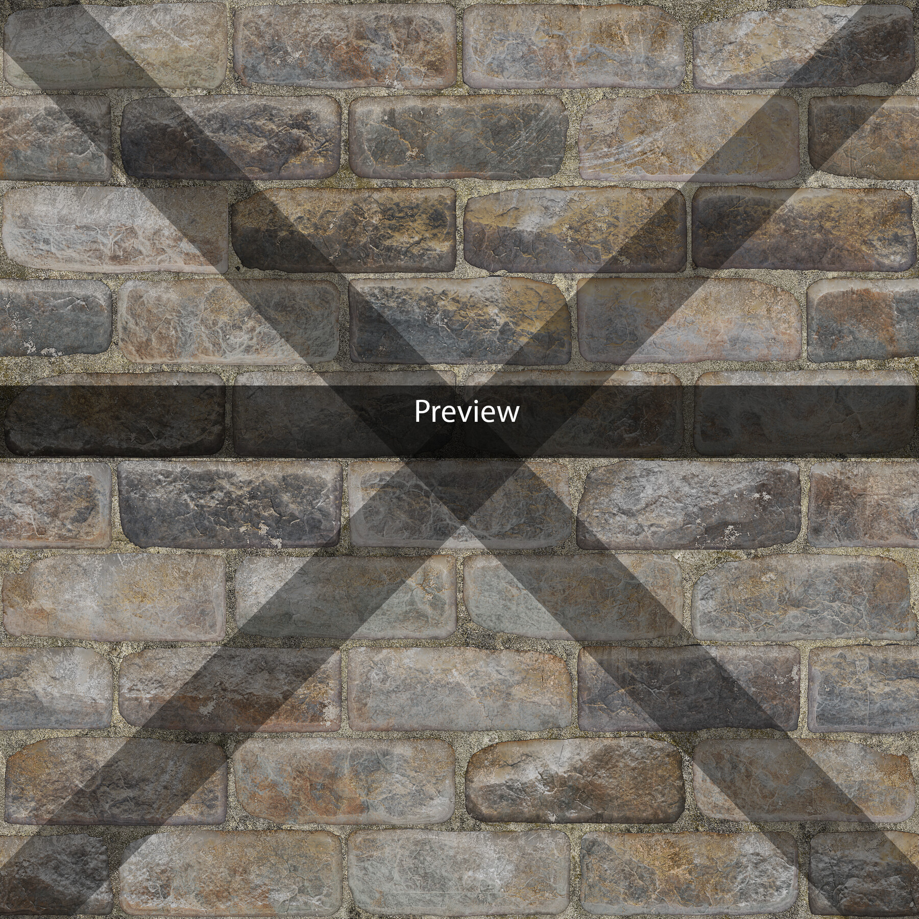 ArtStation - Castle Brick Material | Game Assets