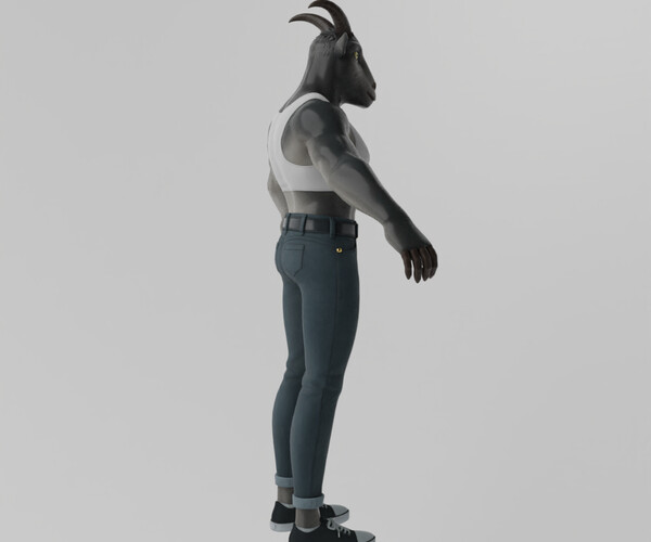 ArtStation - Pilgor Goat Lowpoly Rigged | Resources